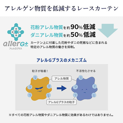 日本製 遮熱 UVカット レースカーテン 幅100cm（2枚入り） ホワイト/多機能レースカーテン – RASIK（ラシク）家具・インテリア専門店